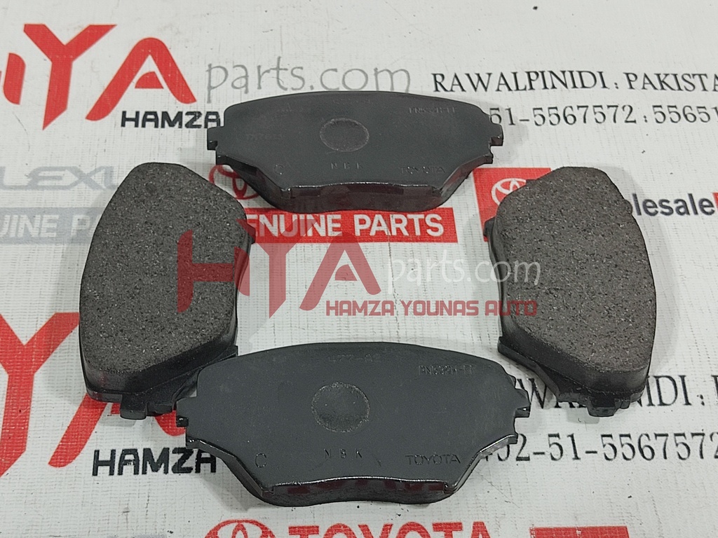 PAD KIT, DISC BRAKE, FRONT | H Y A parts
